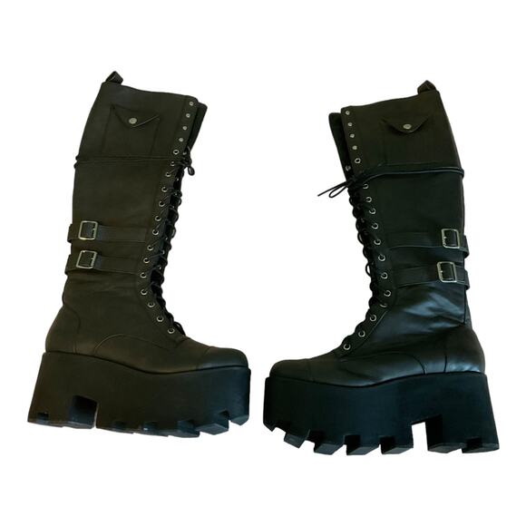 Current Mood | Shoes | Current Mood Jane Doe Platform Boots Dolls Kill ...